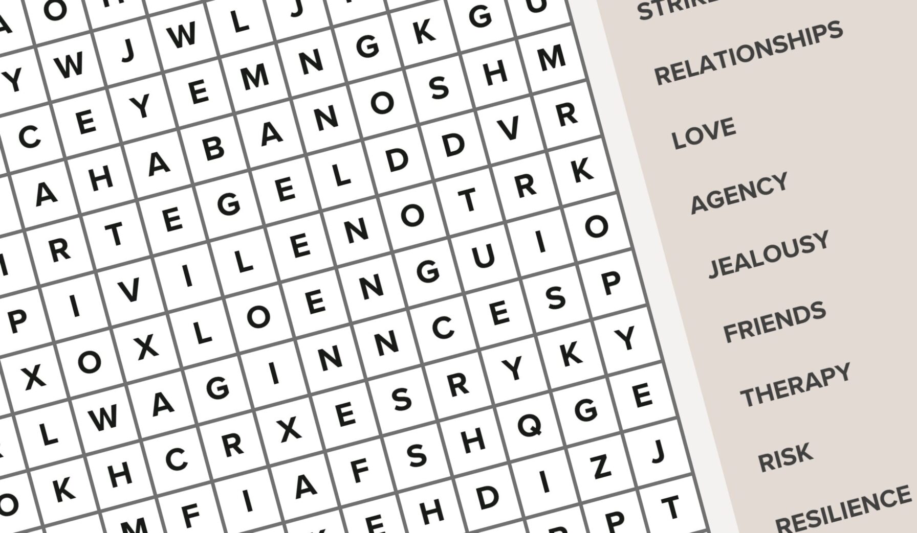 Strike and Charlotte Wordsearch | Robert Galbraith